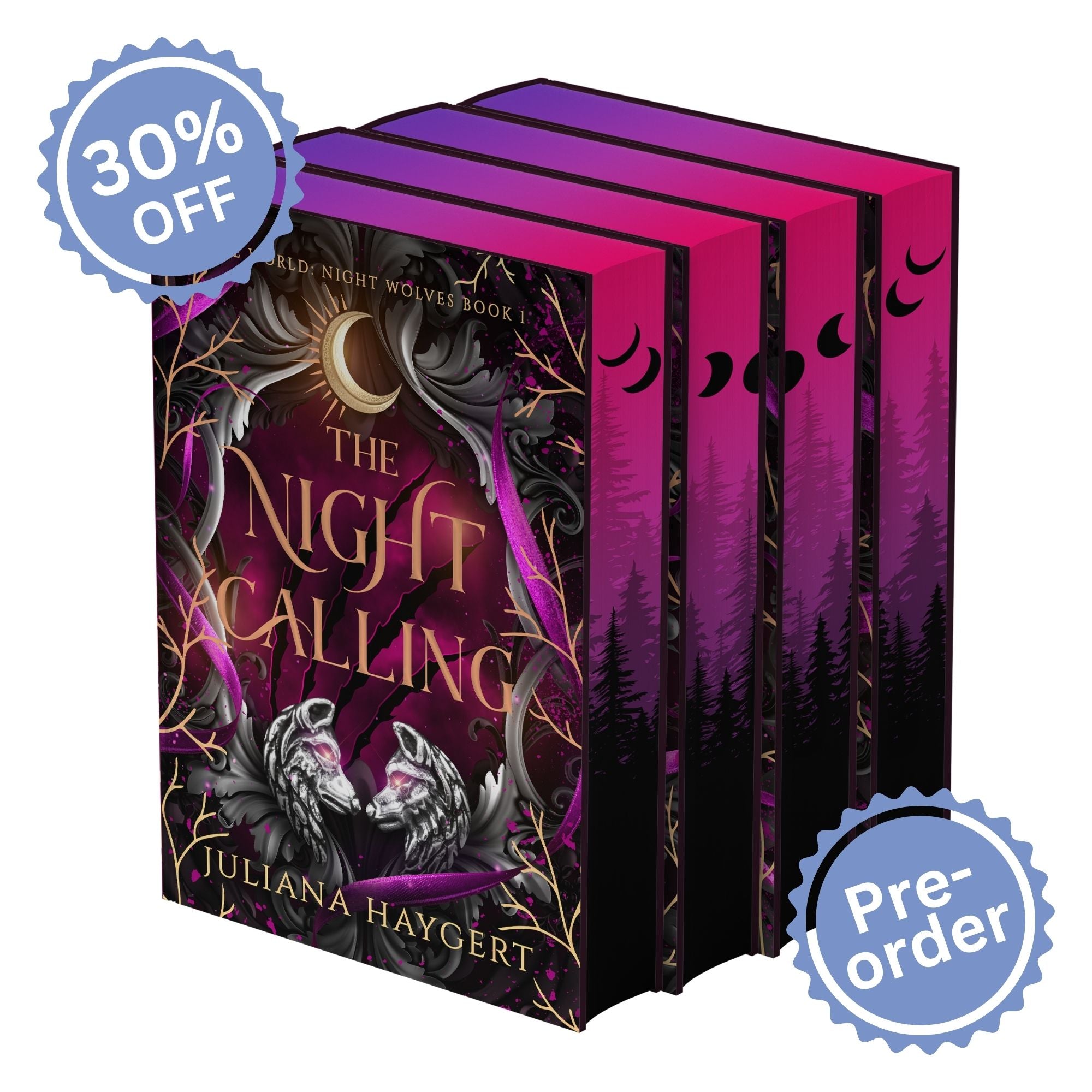 Night Wolves Special Edition Hardcover -- Series (Pre-order) – Juliana ...